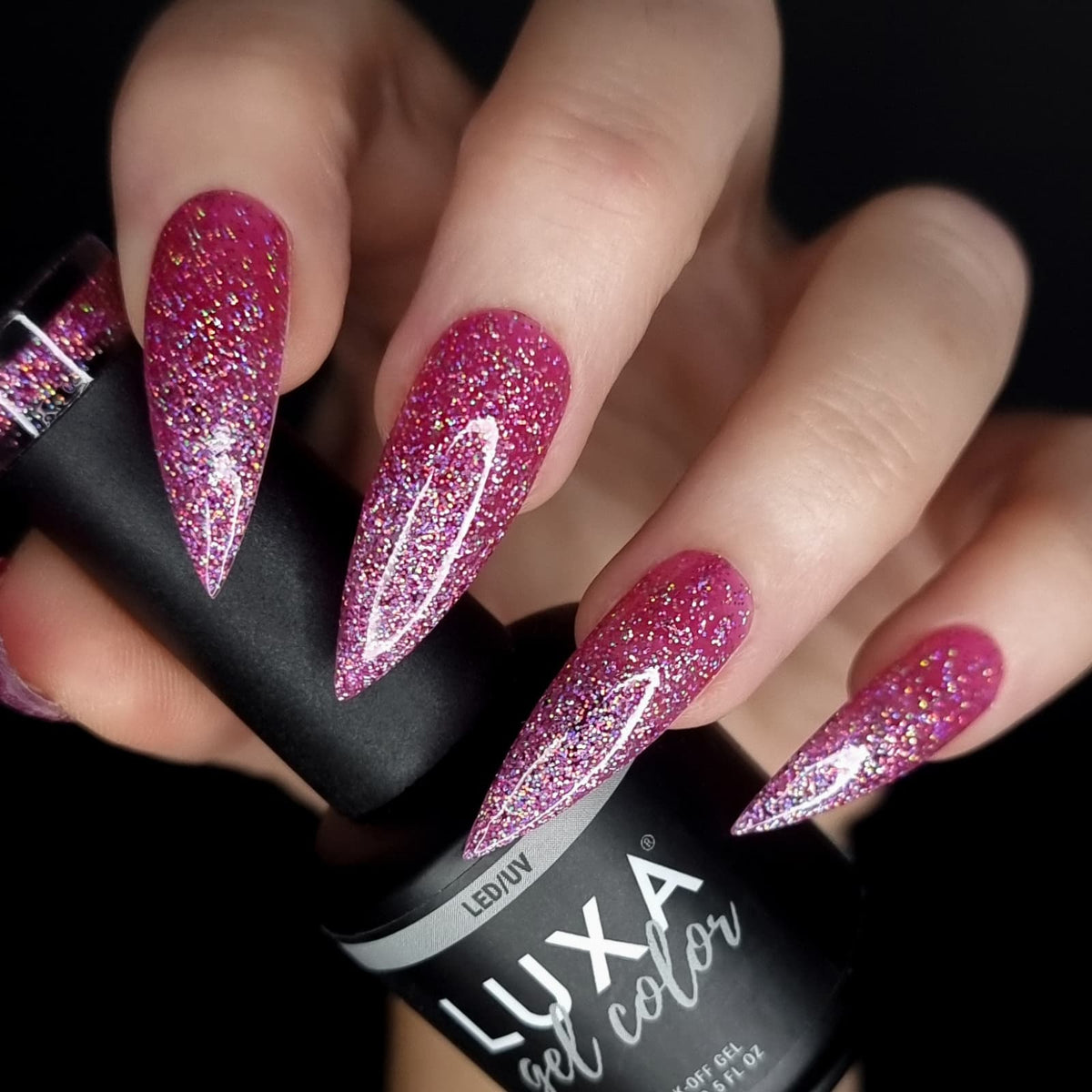 Magenta Gel Nail Polish [Bright, Vibrant Color]