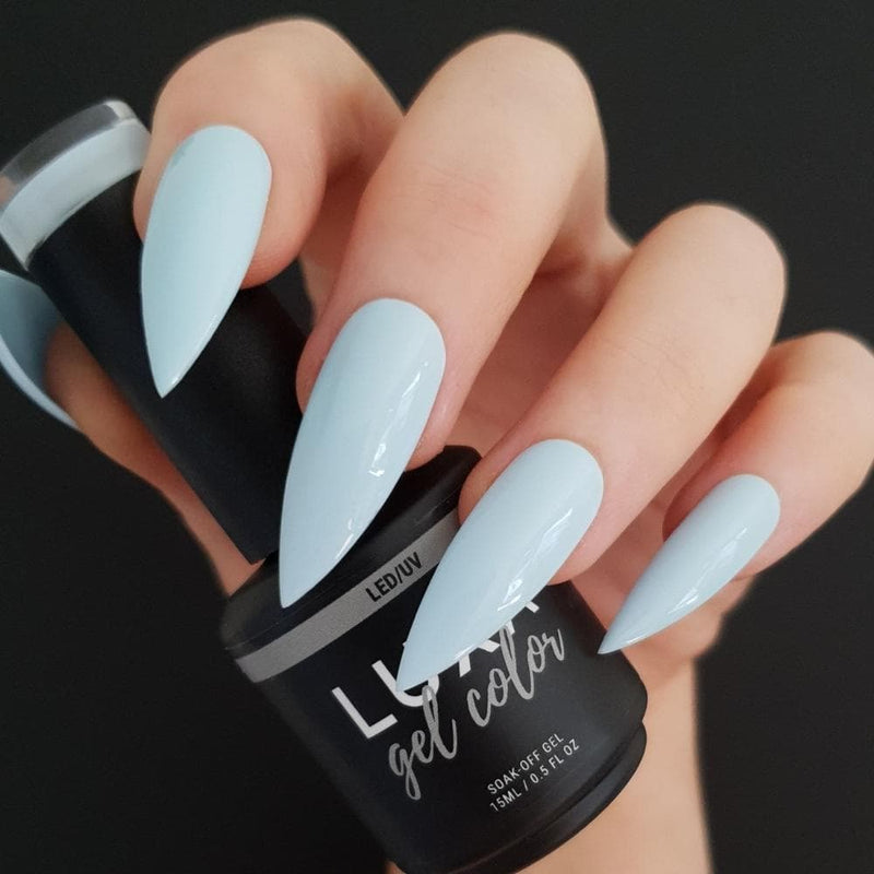 Light Blue Gel Nail Polish [Soft, Refreshing Hue]